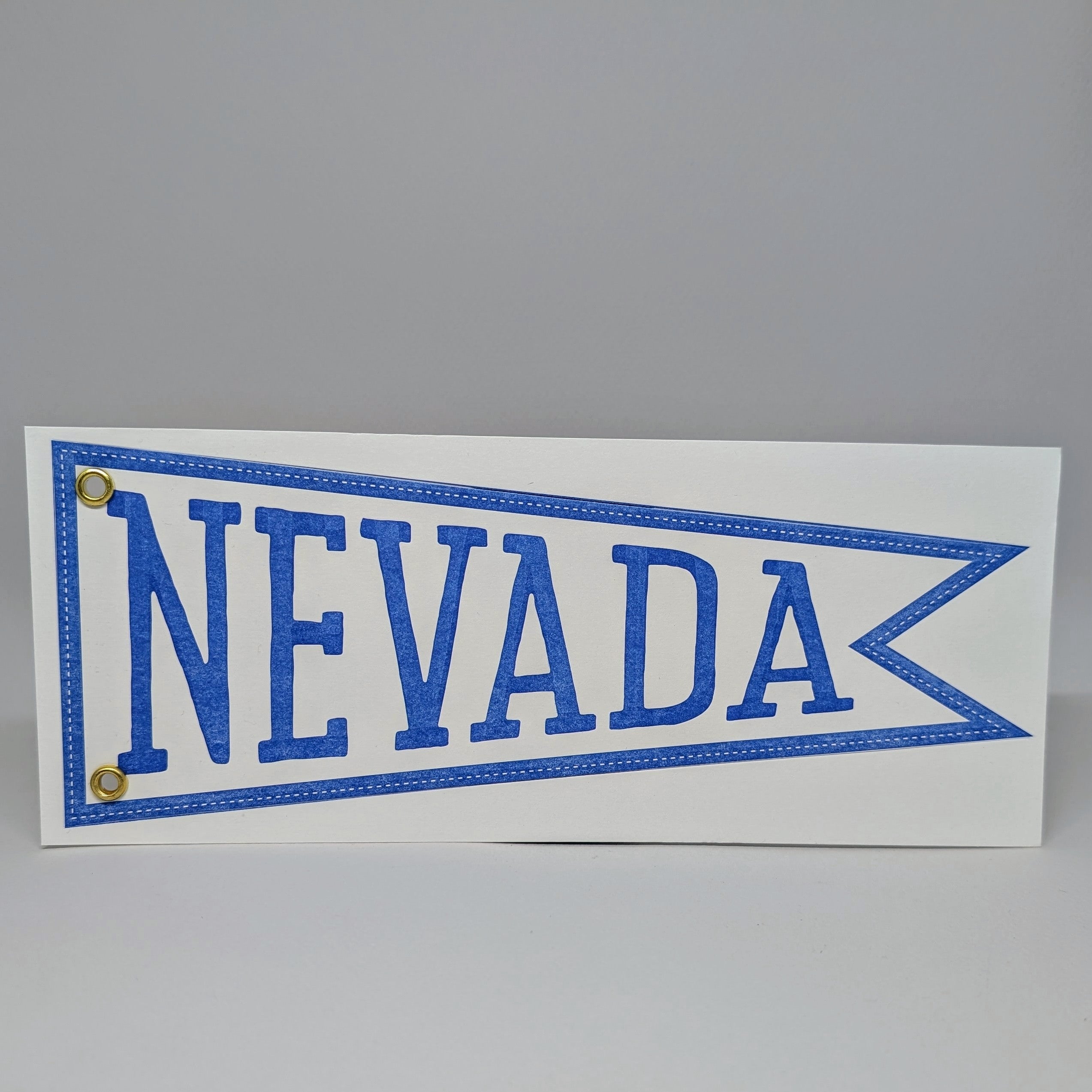 Nevada - Pennant – Big Wheel Press