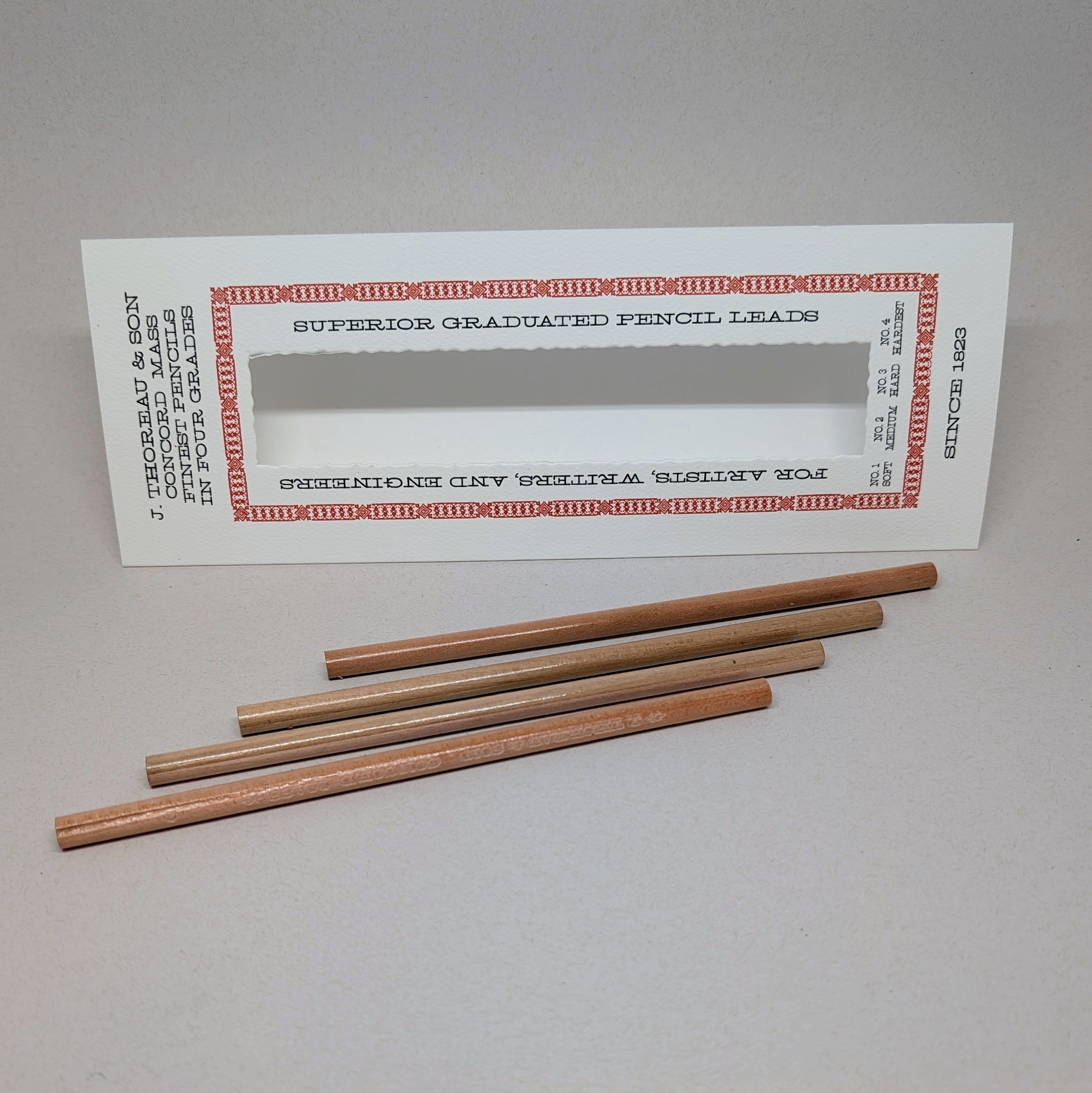 Thoreau & Son - Finest Pencil Set – Big Wheel Press