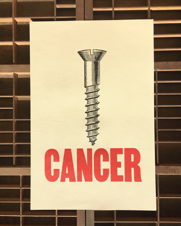Screw Cancer Broadside – Big Wheel Press