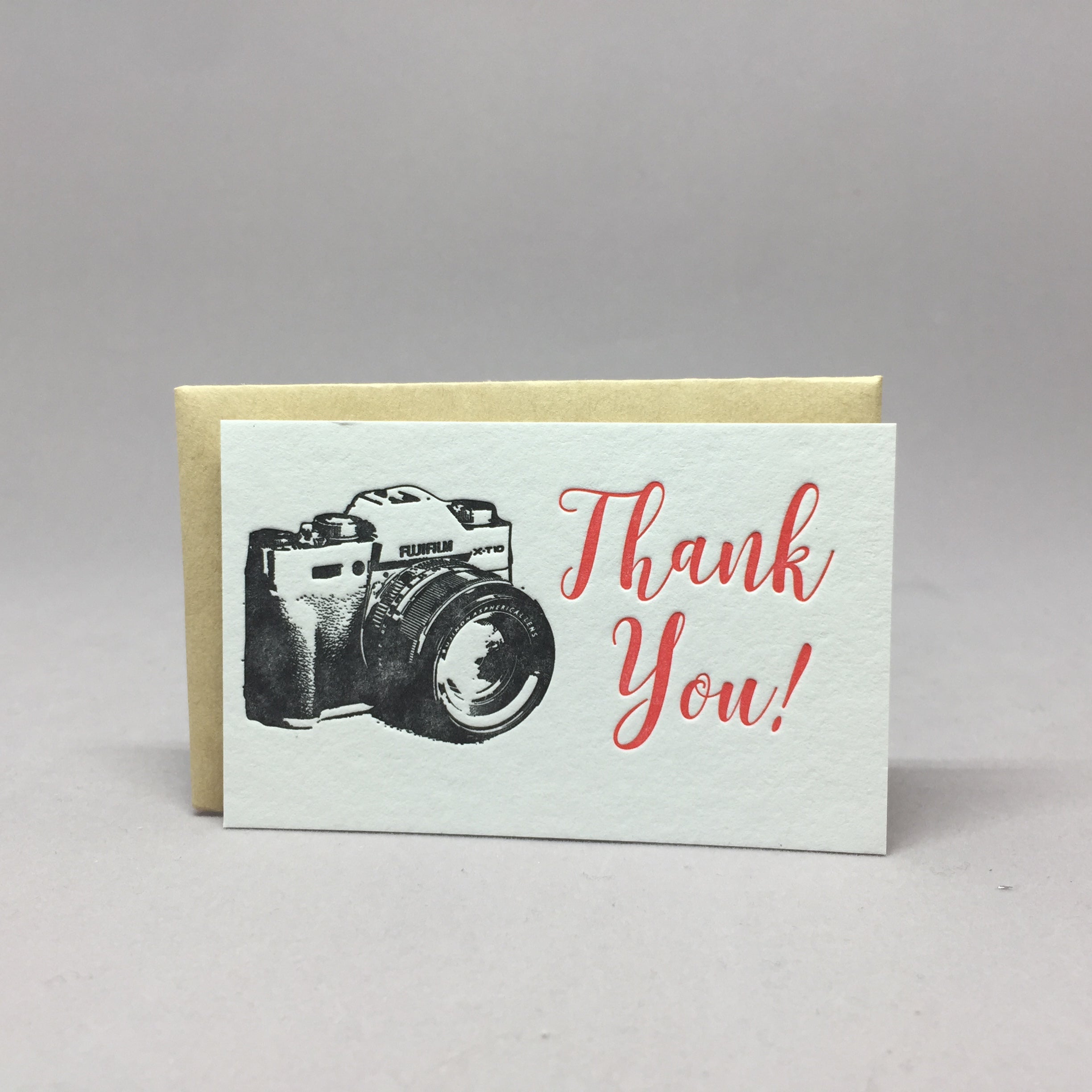 Thank You Camera Mini Gift Card Holder – Big Wheel Press