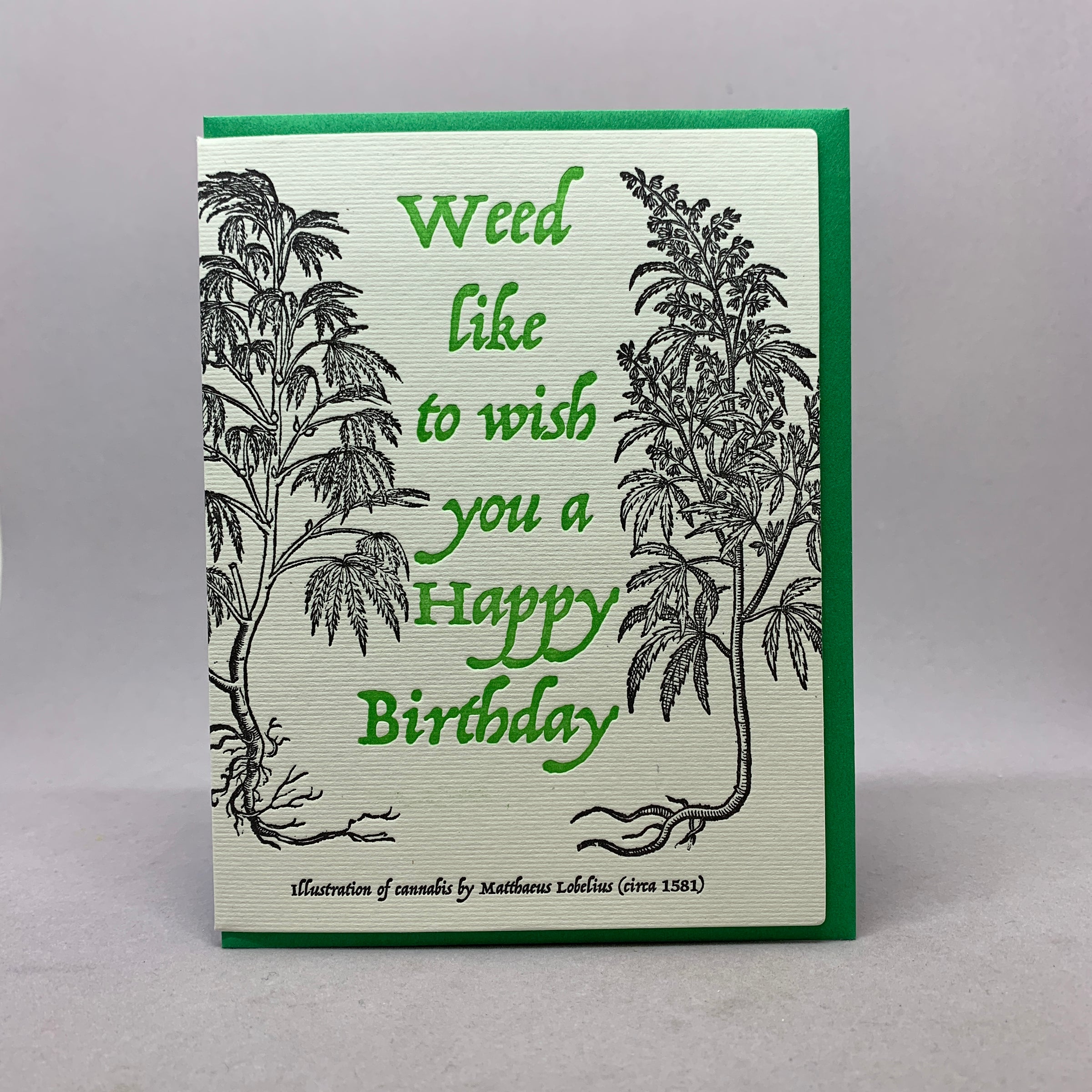 Happy Birthday - Cannabis – Big Wheel Press