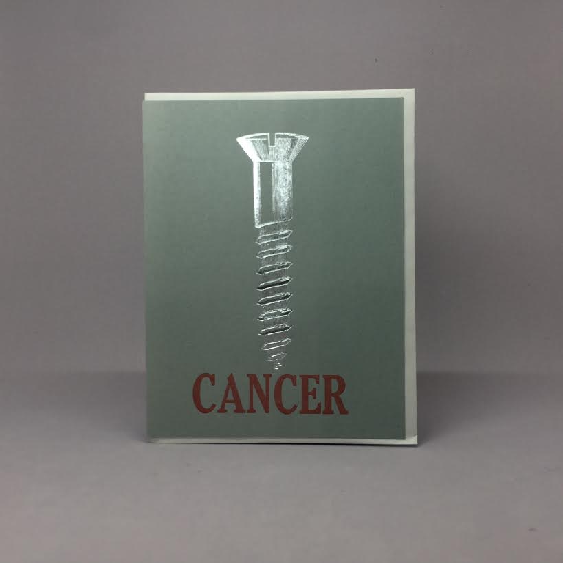 Screw Cancer – Big Wheel Press